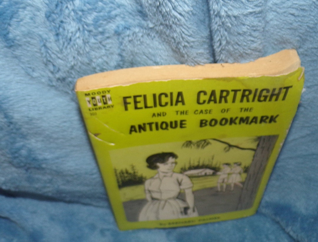 Vintage 1963 Felicia Cartright and the Case of the Antique Bookmark ...