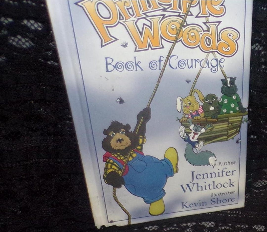 Vintage the Principle Woods Book of Courage Hardcover Book Featuring 4 ...