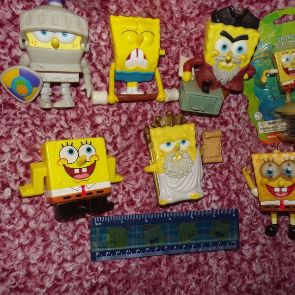 Spongebob Squarepants Action Figures - Etsy