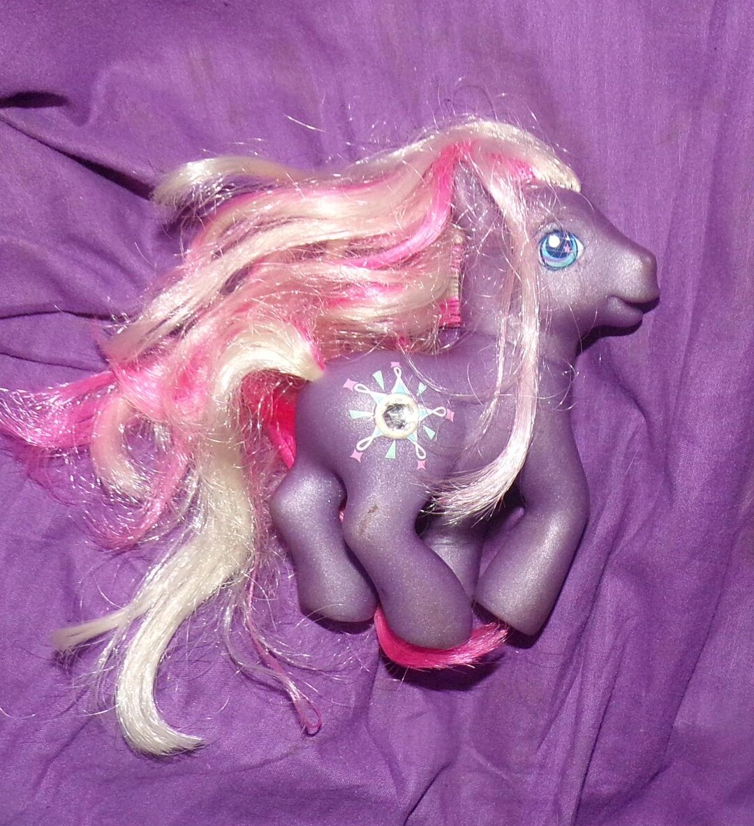 My Little Pony G3 Jewel Pony Star Dasher Purple - Etsy