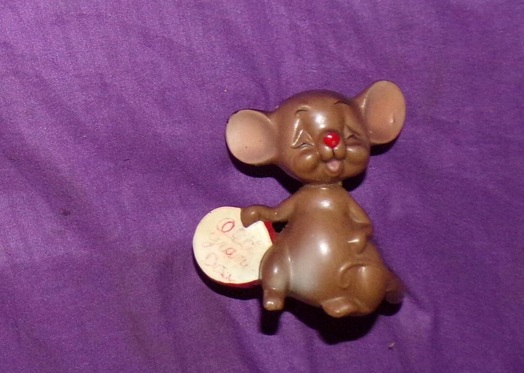 Vintage Josef's Original, Mouse, Ola Grandad Small Mouse Figurine With ...