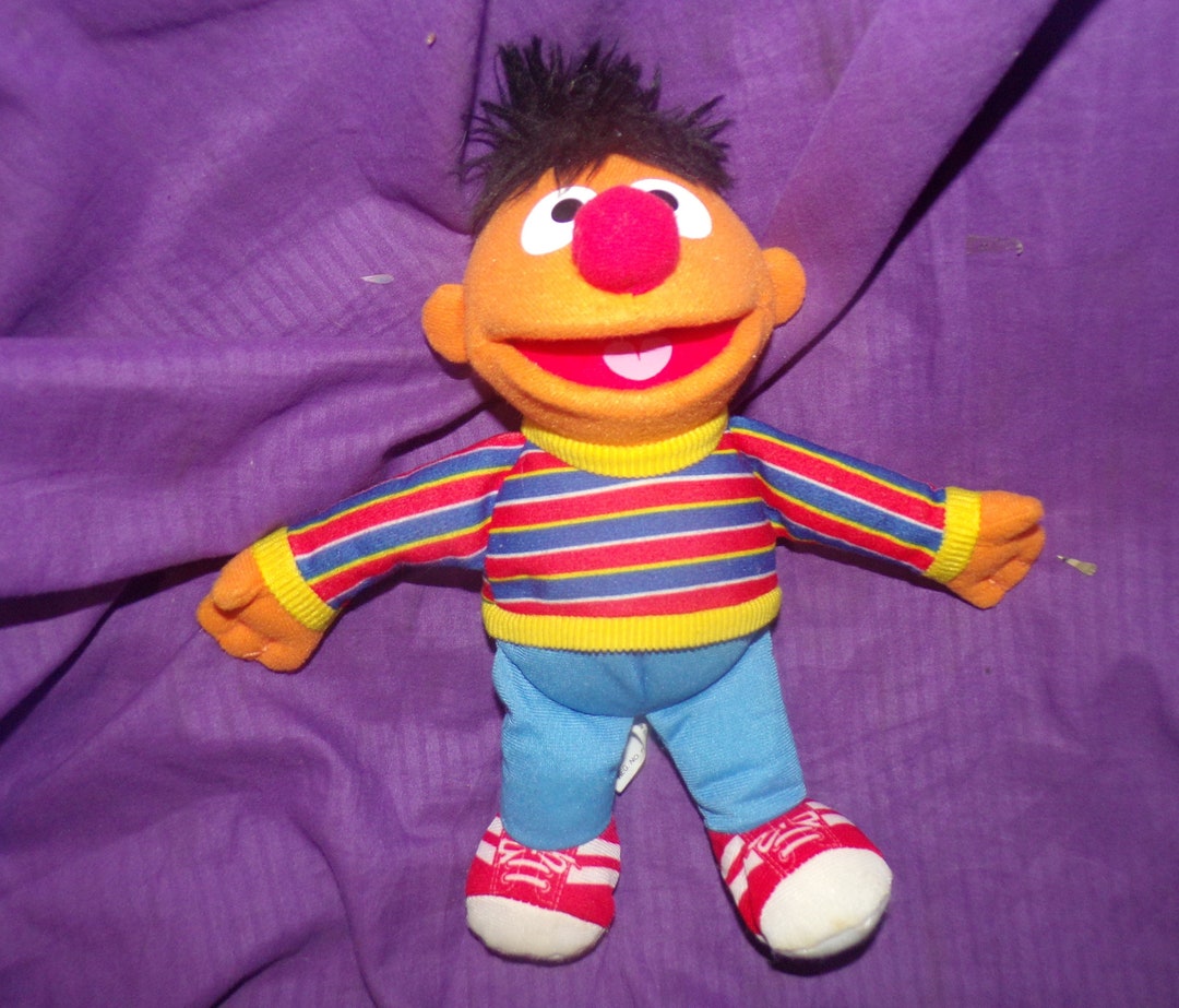 Sesame Street Plush Ernie Doll - Etsy