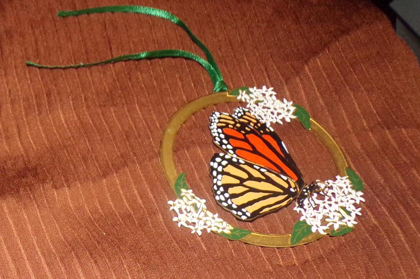 Vintage Metal Butterfly Ornament Steve Bixby Florida Series - Etsy