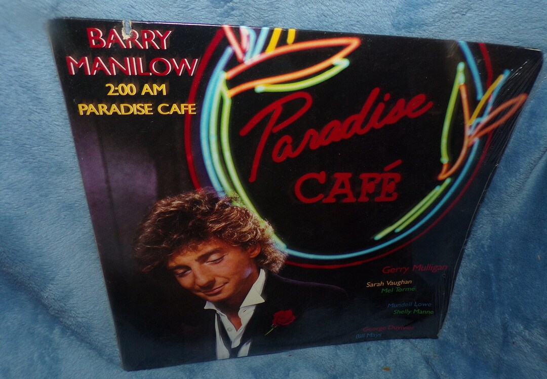 Vintage Barry Manilow 2:00 AM Paradise Cafe Album Vinyl Lp Record Album ...
