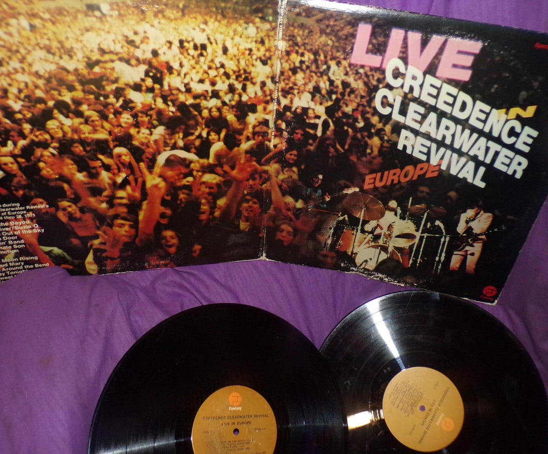 Vintage Vinyl Lp Record Album Live Creedence Clearwater Revival in ...