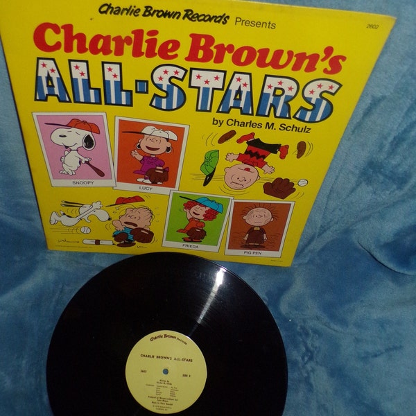 Charlie Brown Vinyl Record - Etsy
