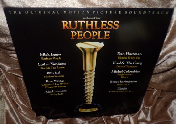 Vintage Ruthless People Original Movie Soundtrack LP Record - Etsy