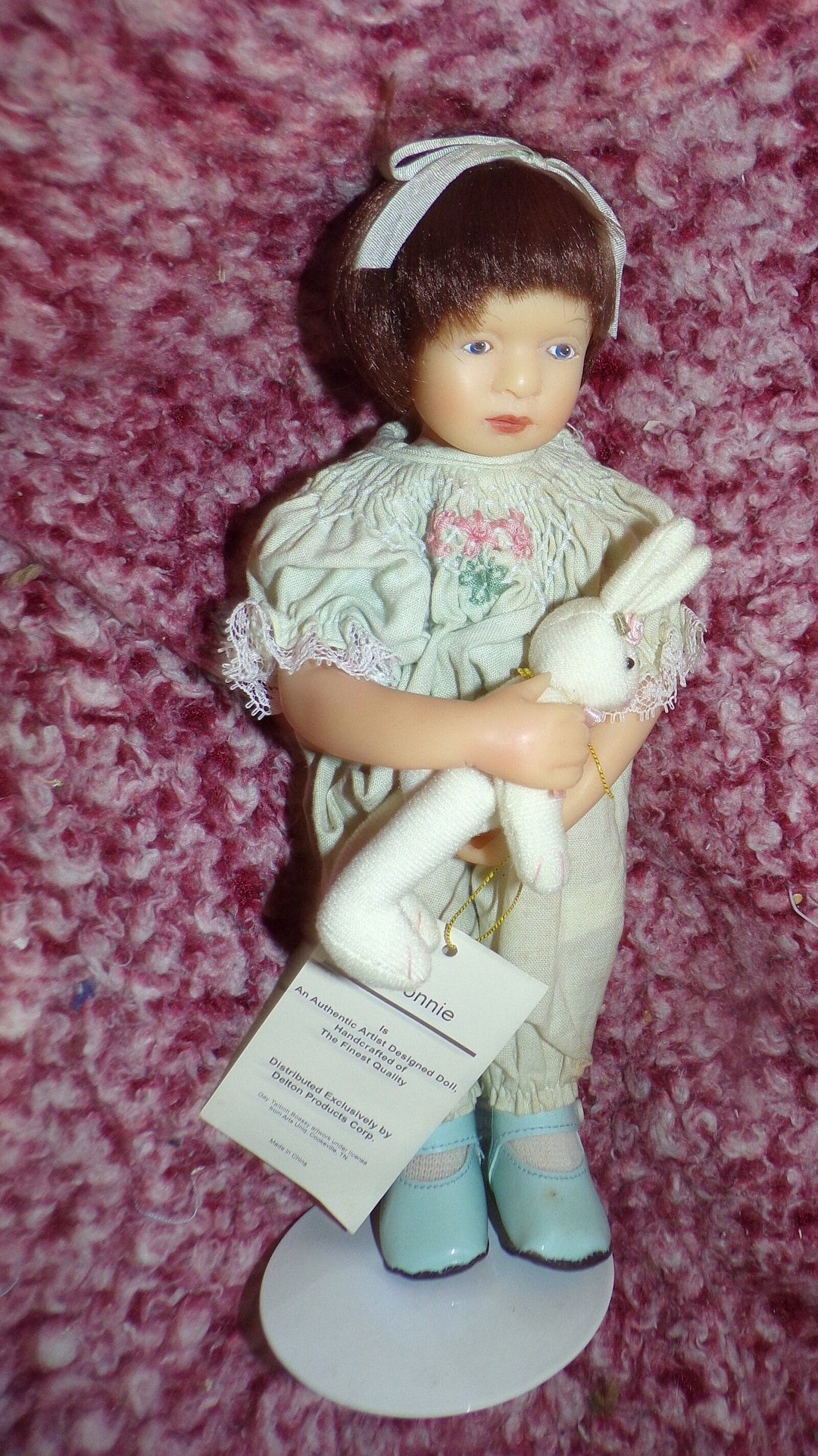 Vintage Bonnie Delton Tiny Tender Toddlers 9" Resin Doll by Gay Talbott ...