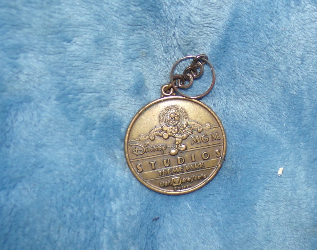 Vintage Disney MGM Studios Theme Park Metal Key Chain Keychain - Etsy