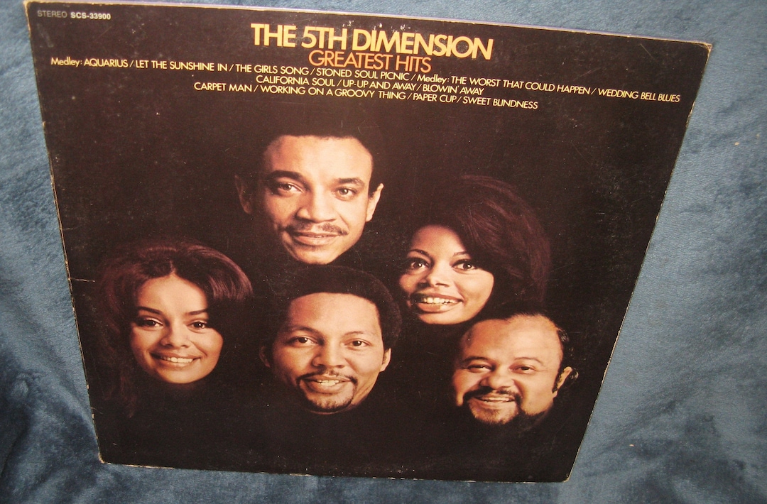 Vintage the Fifth Dimension Greatest Hits Vinyl Lp Record Album - Etsy