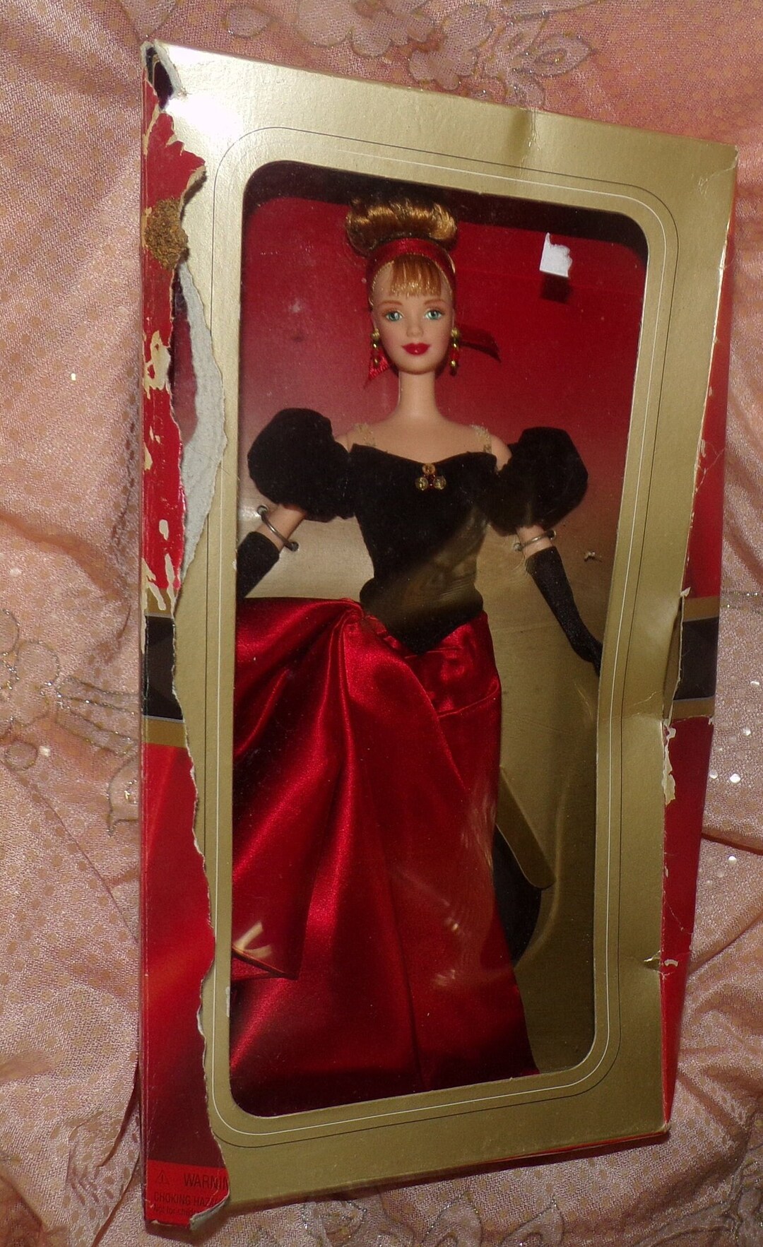 Vintage Barbie Winter Splendor Doll Avon Special Edition Red - Etsy