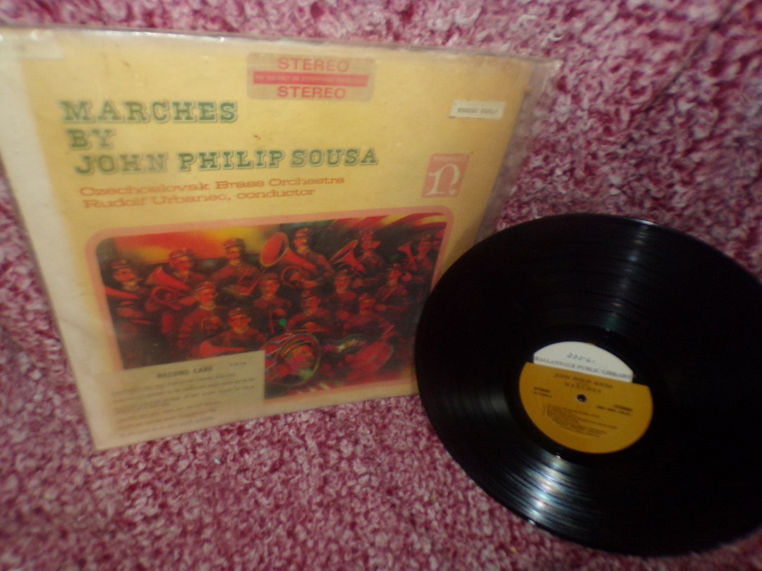 Vintage Marches by John Philip Sousa Album Vinyl Lp Record Album - Etsy