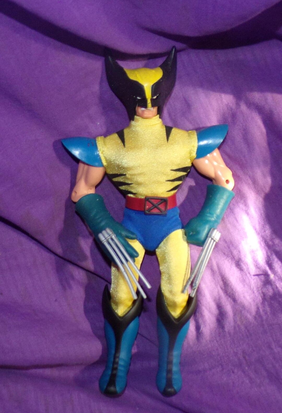 Vintage 1997 Toy Biz Marvel 10" Wolverine Action Figure Removable ...