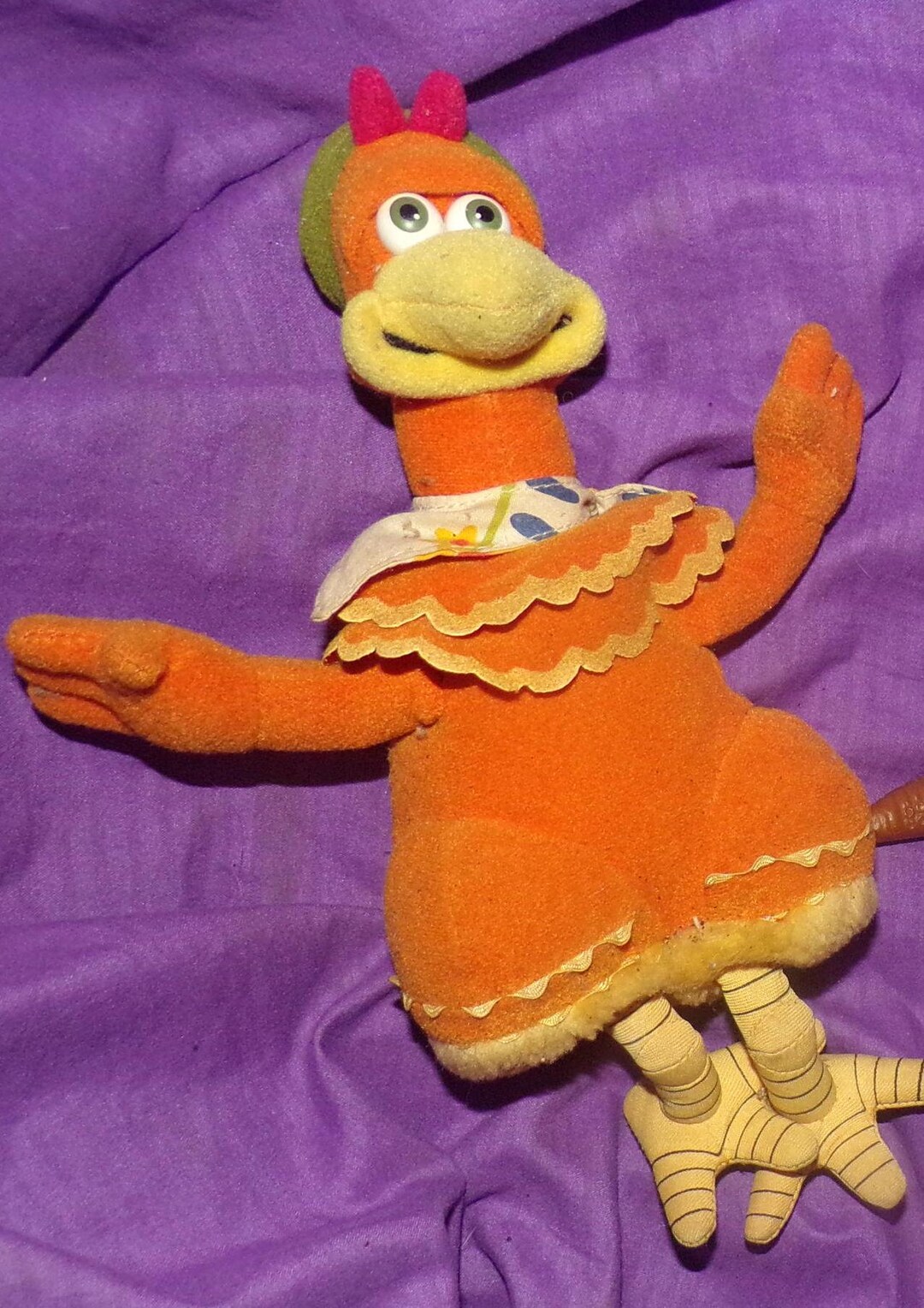 Vintage Chicken Run Plush - Etsy