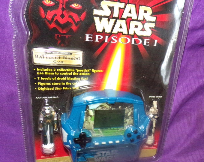 Vintage 1999 Sealed Star Wars New Star Wars Episode 1 Electronic ...