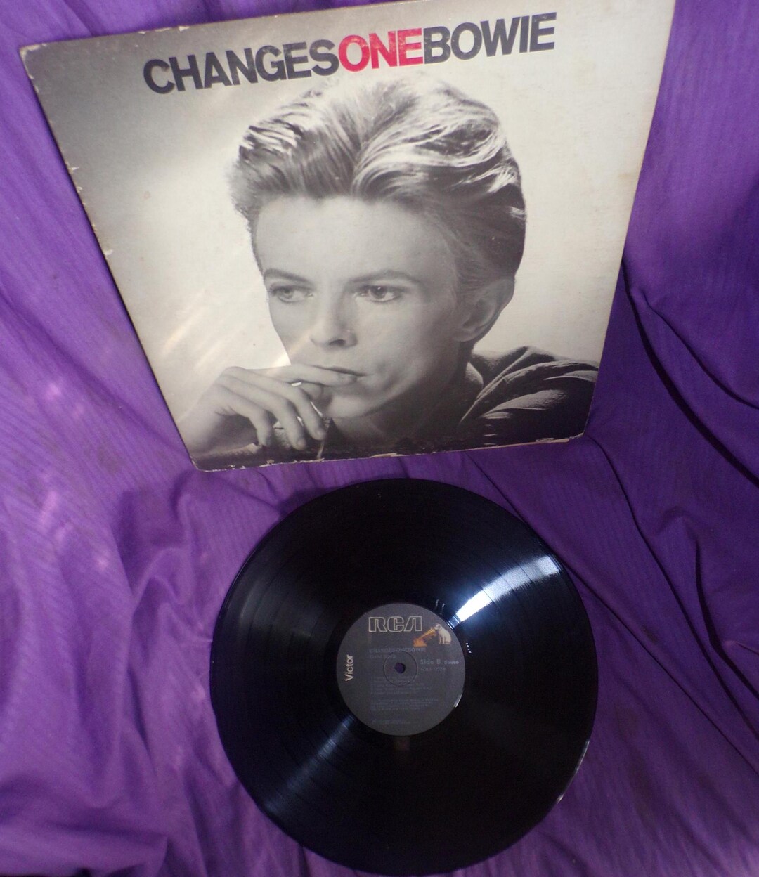 Vintage David Bowie Changes One Vinyl Lp Record Album - Etsy