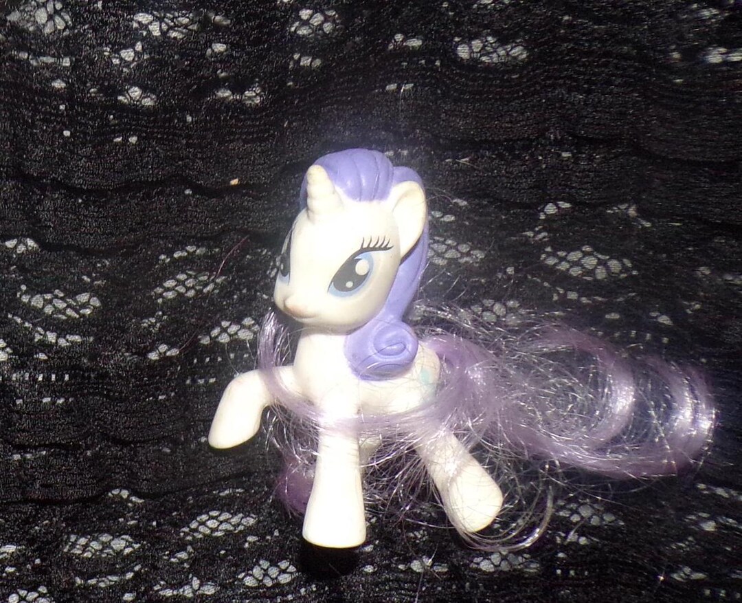 My Little Pony Mcdonalds Rairity Figure - Etsy