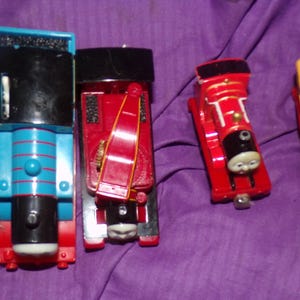 Vintage Thomas the Train Mini Figures Trains Wooden Plastic Metal 5 ...