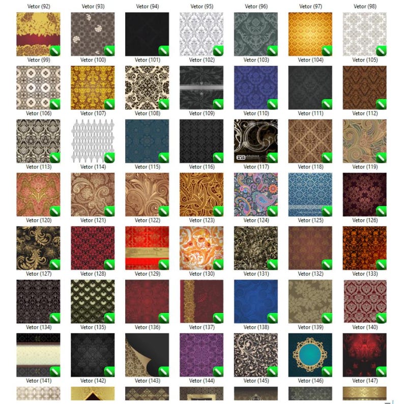 1060 Premium Texture Patterns Elements in Coreldraw CDR Business DIY ...