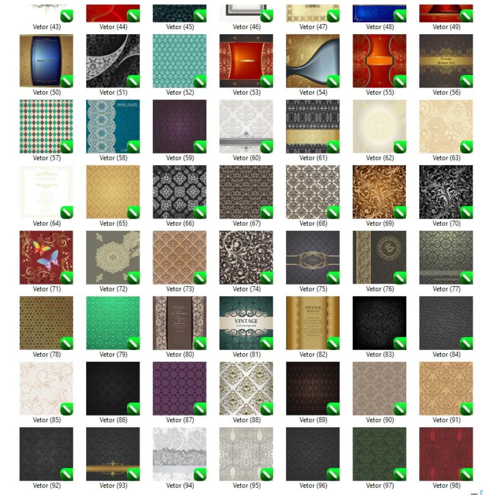 1060 Premium Texture Patterns Elements in Coreldraw CDR Business DIY ...