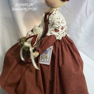 Digital Pattern, Primitive Doll, Hand Made Folk Art Original by ...