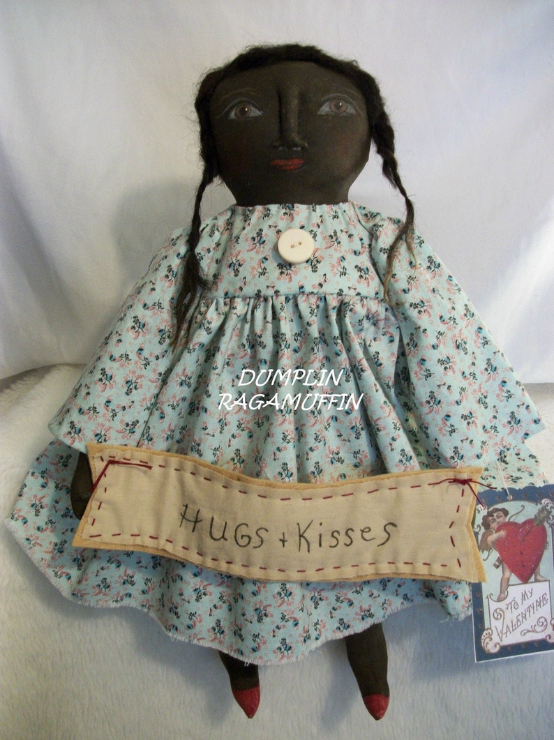 PATTERN Sewing Instructions Primitive Black Doll Handmade - Etsy