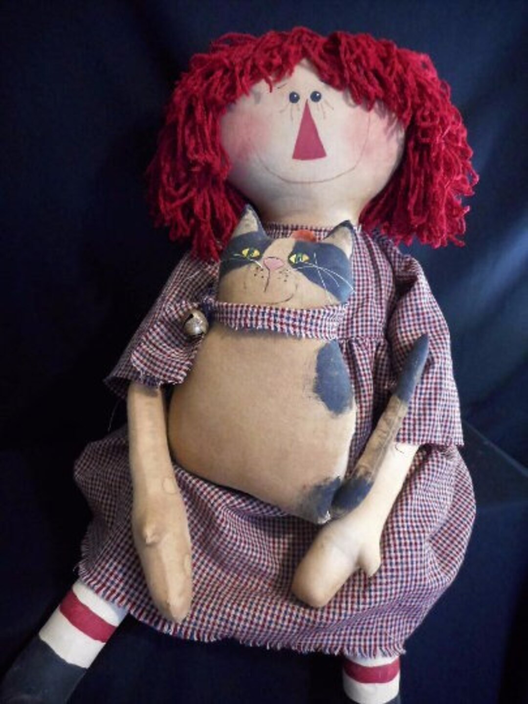 Digital Pattern, Sewing, Primitive Annie Doll, Handmade, Collectible ...