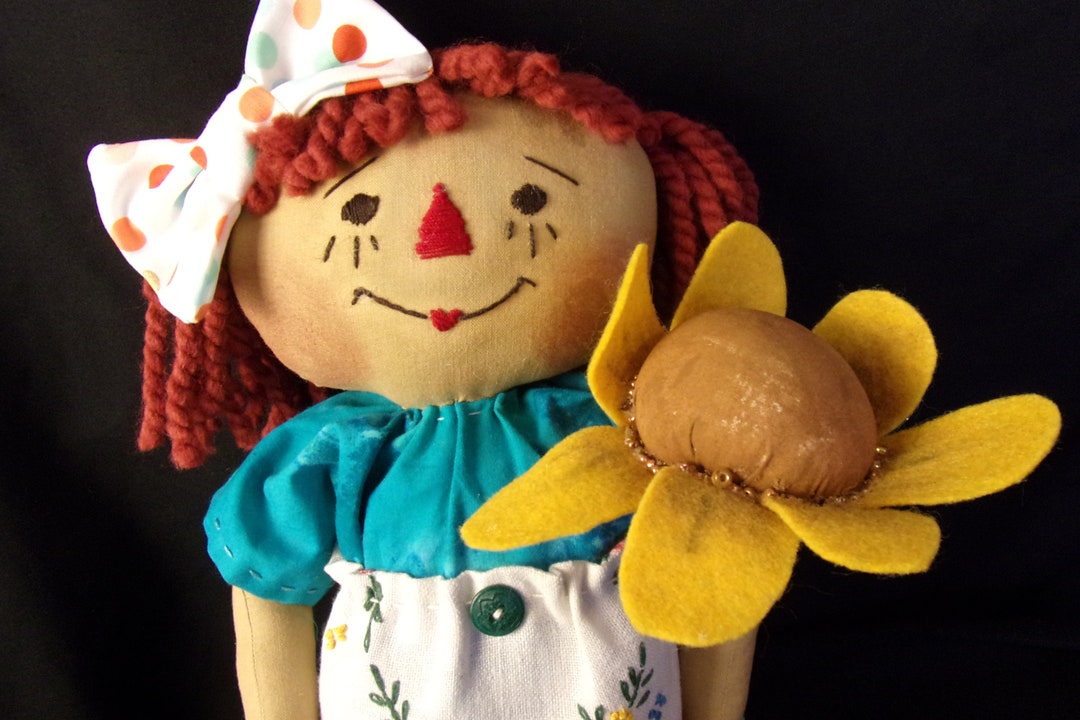Digital E-pattern, Primitive Annie Doll, Handmade, Home Décor ...