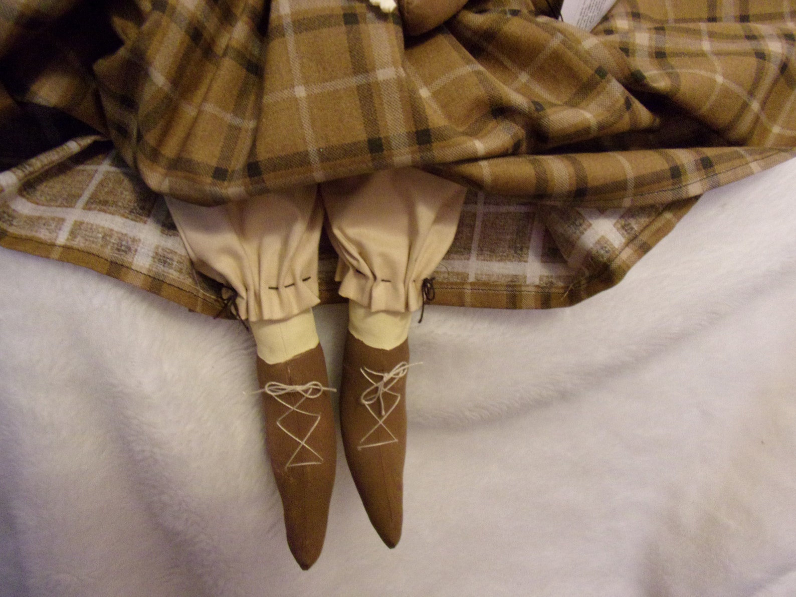 PATTERN SEWING Primitive snow girl 26 inches handmade | Etsy