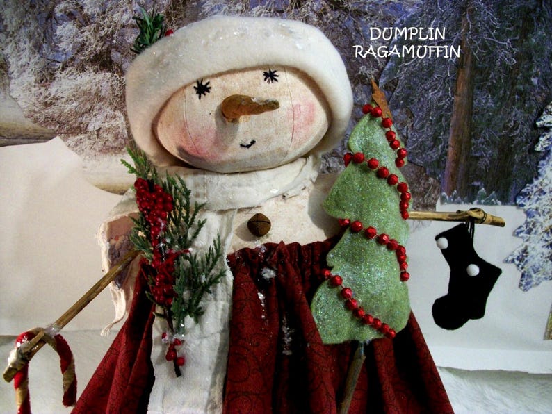 PATTERN, Snowman Sewing Pattern: 11" Christmas Decor #198 - Etsy