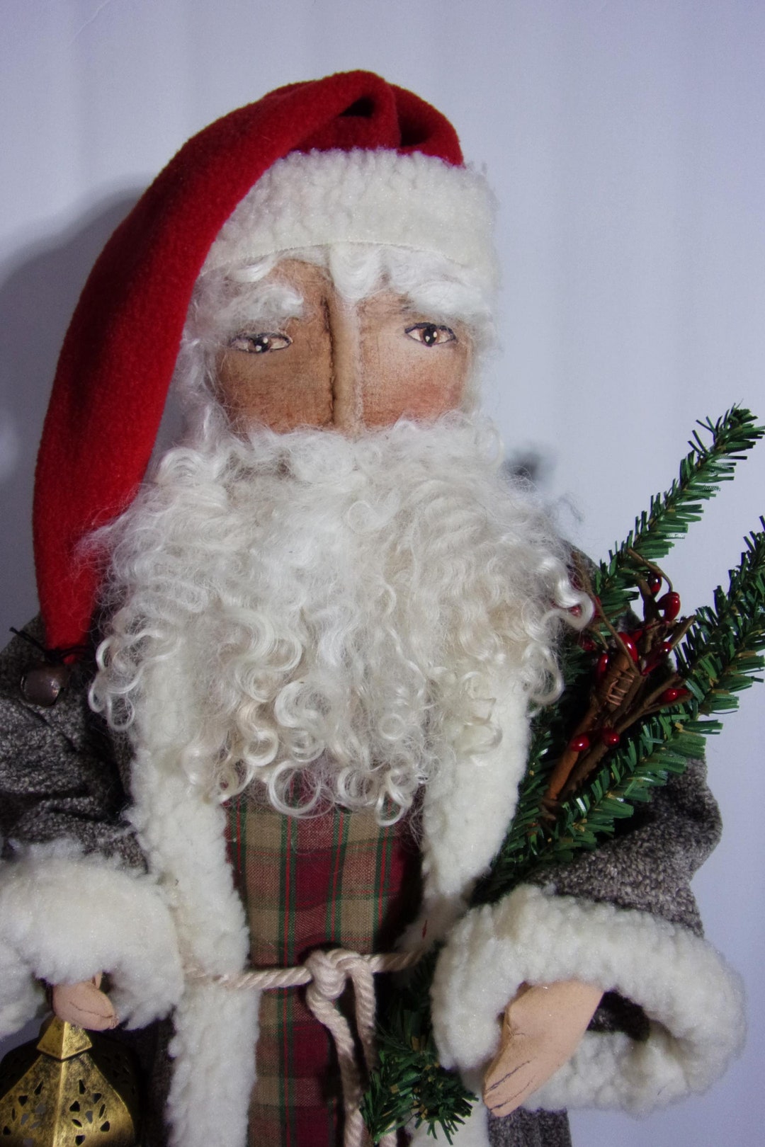 PATTERN, Sewing, Santa, 20 In. Vintage, Heirloom Style, With Sheep ...