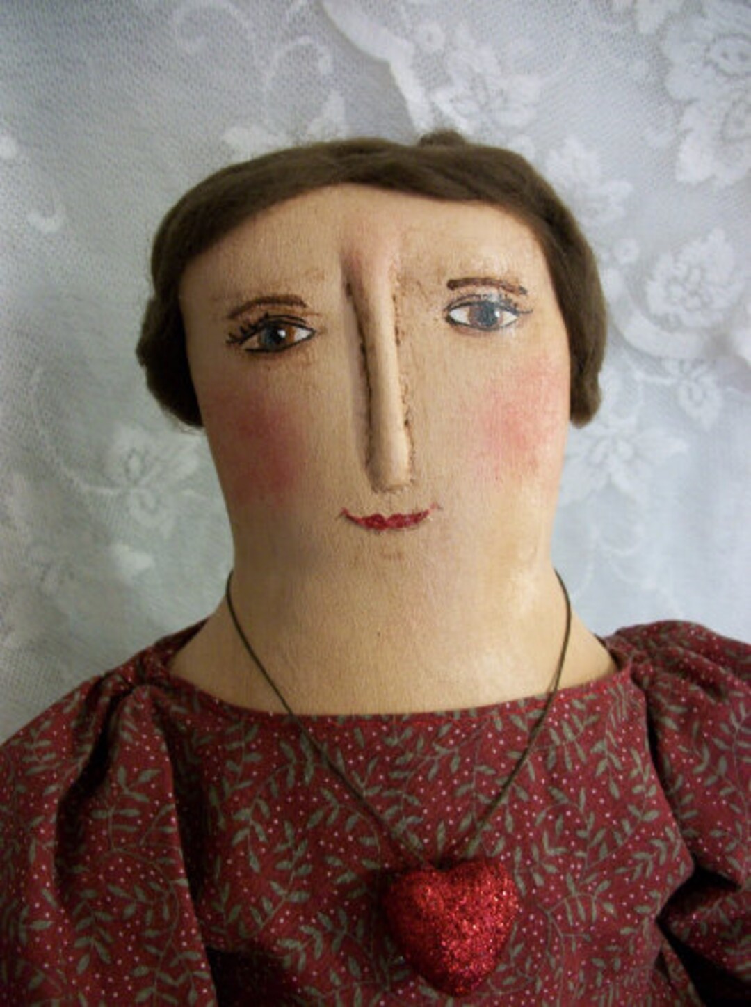 DIGITAL PATTERN, E-pattern, Primitive Folk Art Doll, 28 In. Cloth Doll ...