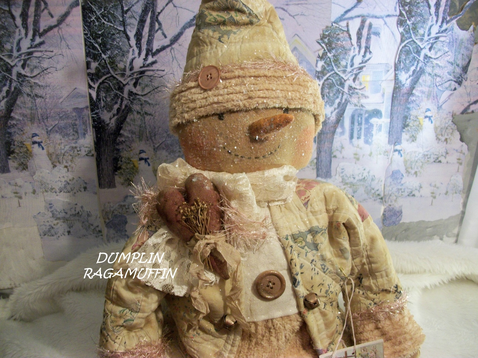 MAILED PATTERN Sewing Snowman Doll Handmade - Etsy