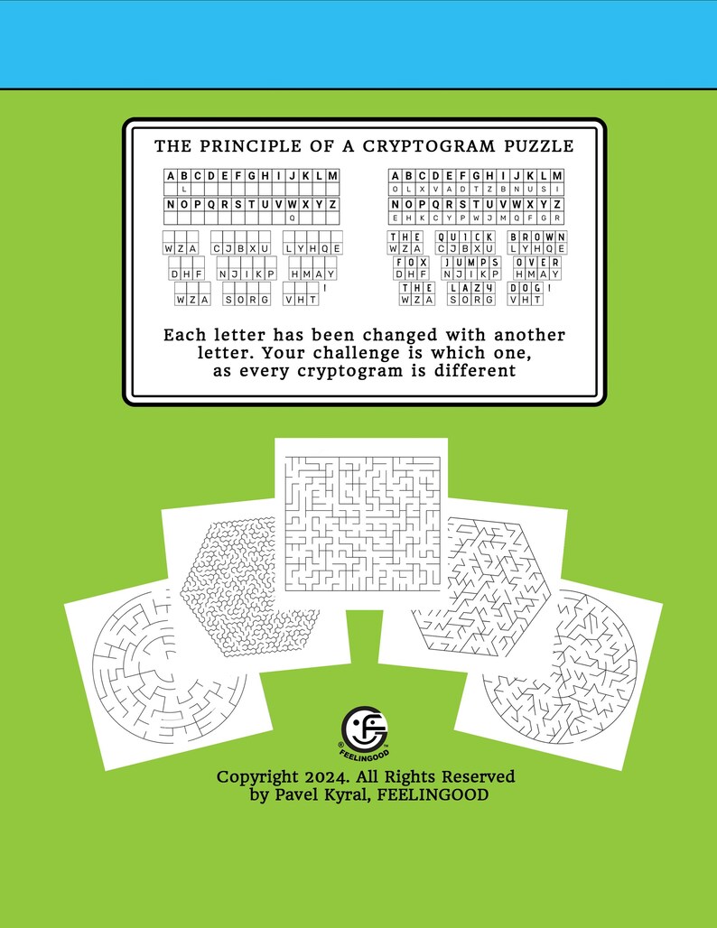 CRYPTOGRAMS FOR ADULTS Large Print Movie Quotes From the '90s, 120 ...