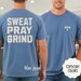 Custom Christian Gym Comfort Colors Shirt, Motivational Gym Shirt ...