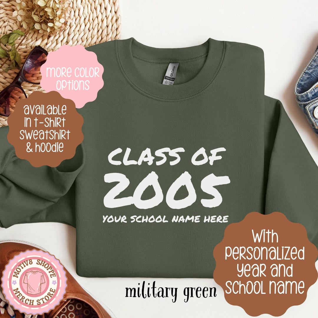 Custom Class of 2005 Reunion Shirt, 2005 Homecoming Group T-shirt ...