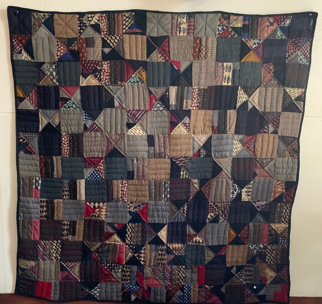 Suits & Ties Quilt - Etsy