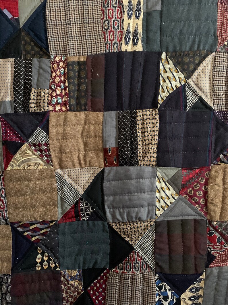 Suits & Ties Quilt - Etsy