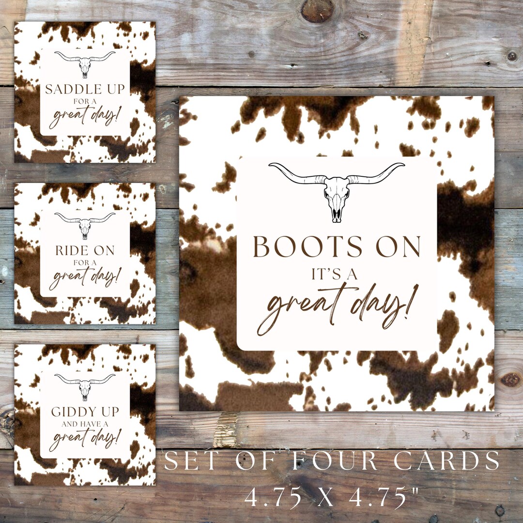 Cowboy Cards Country Western Greeting Cards Inspirational Western Cards ...