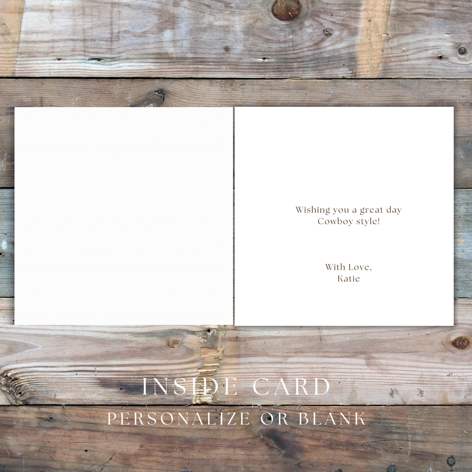 Cowboy Cards Country Western Greeting Cards Inspirational Western Cards ...