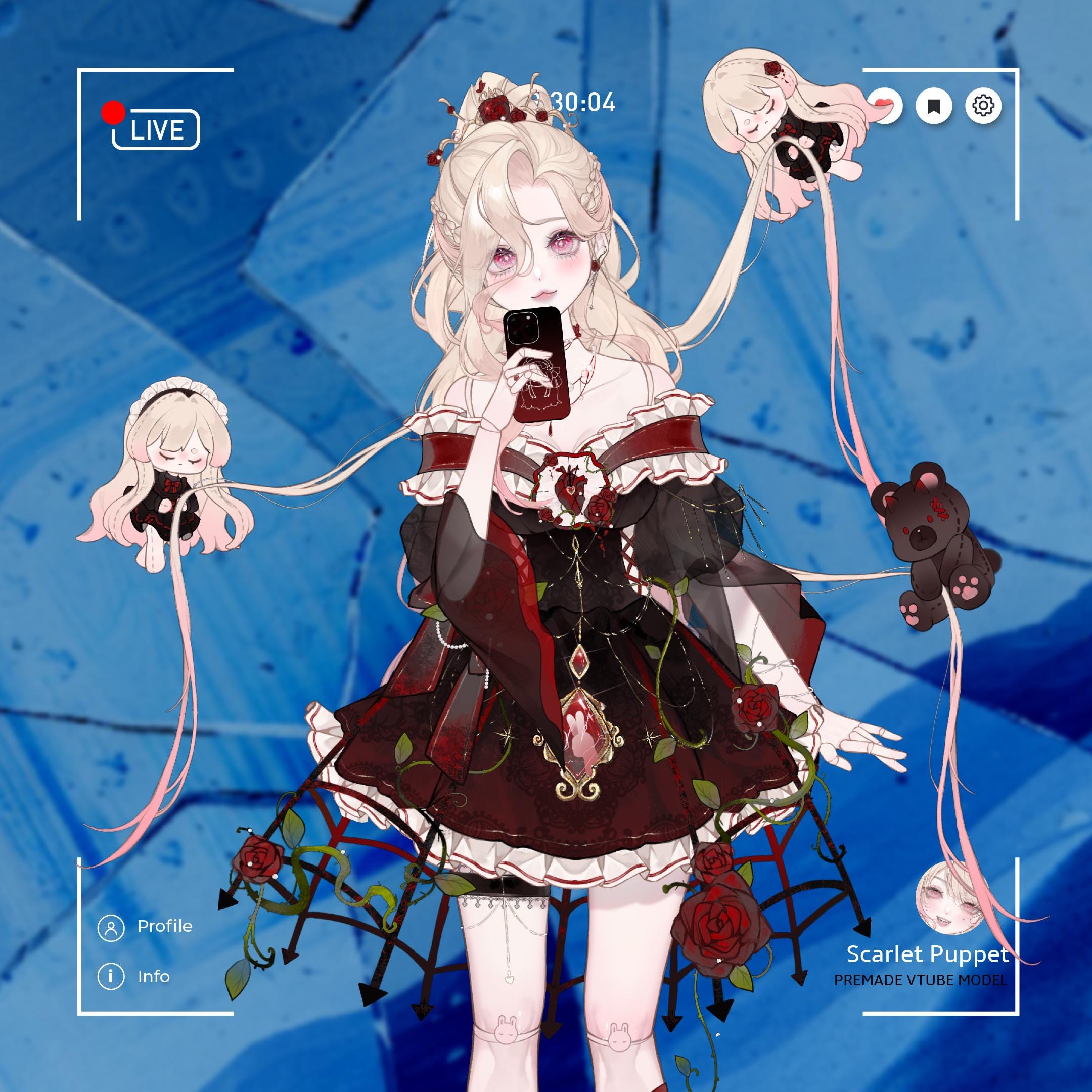 Model Presentation on BG Cards UI Design - Etsy