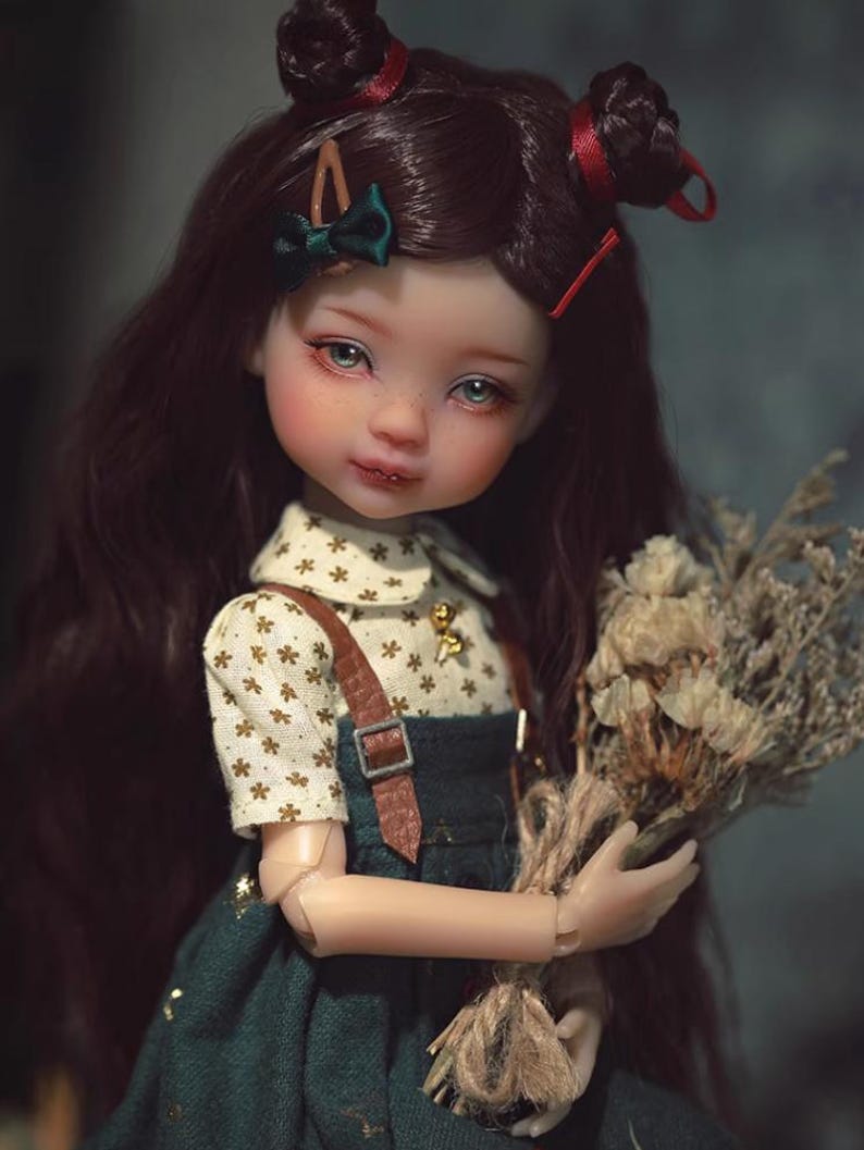 Complete Outfit 1/6 Scale BJD Female Doll Vira 26cm Set - Etsy