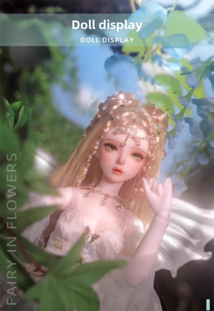 Complete Outfit 1/4 BJD/SD Doll Official Janen Angel Elf With Wings ...