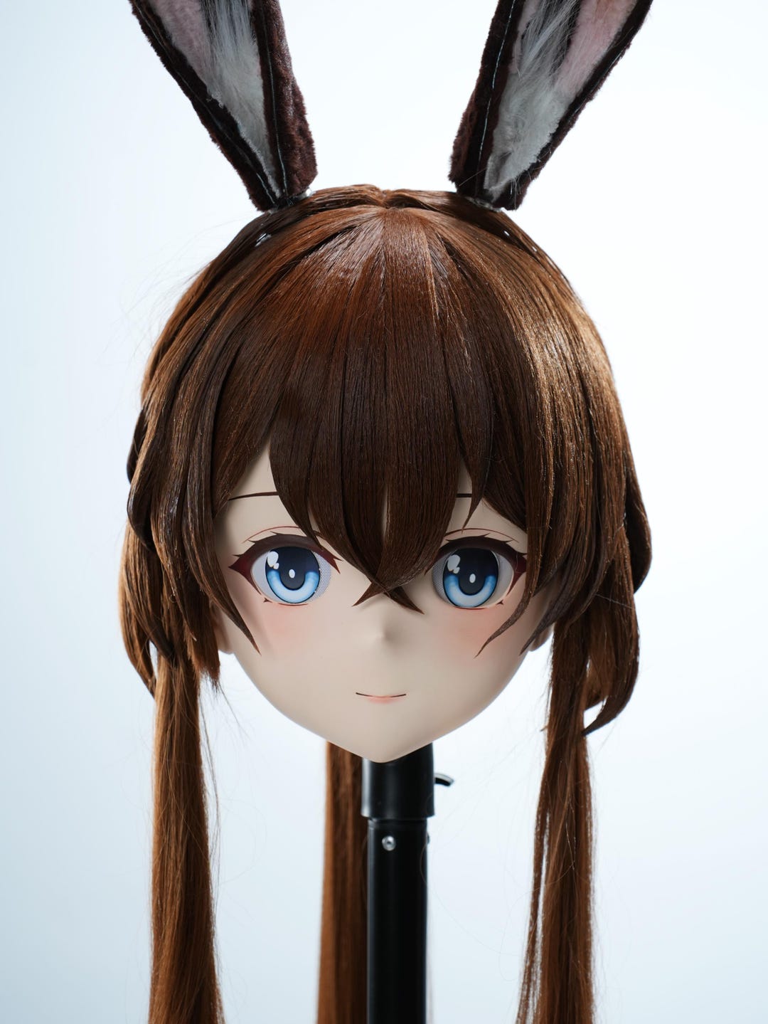 Display,amiya Arknights, Animegao Kigurumi Mask Commission,kigu Mask ...