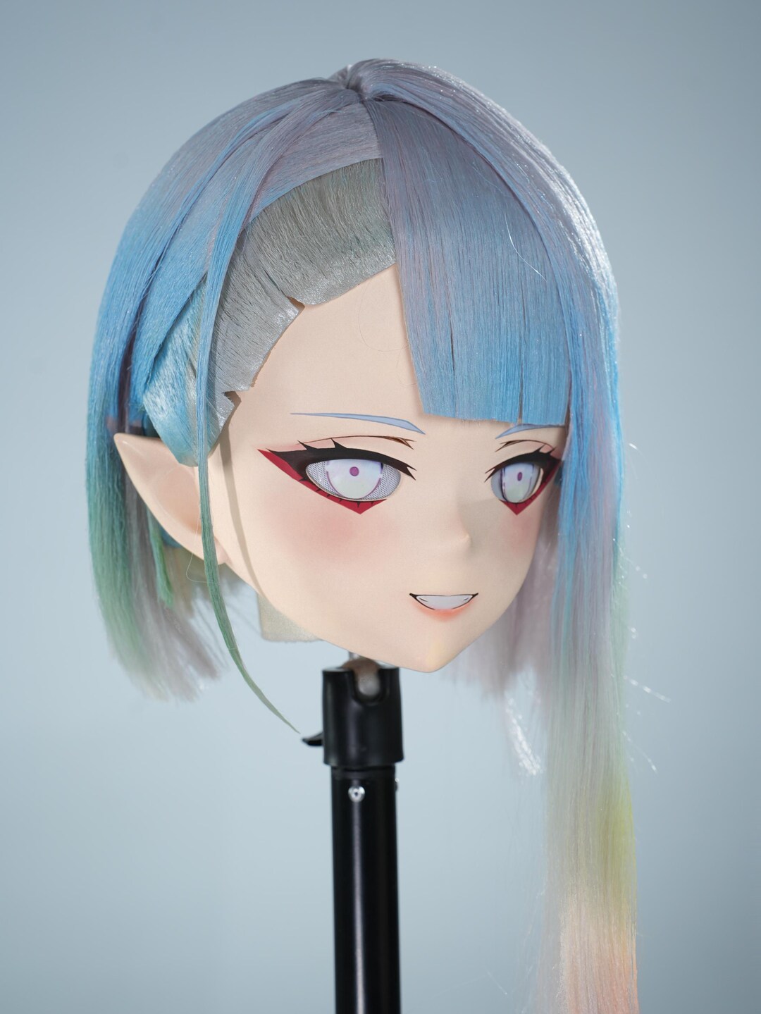 Lucyna Cyberpunk2077 Animegao Kigurumi Mask Commission,kigu Mask ...