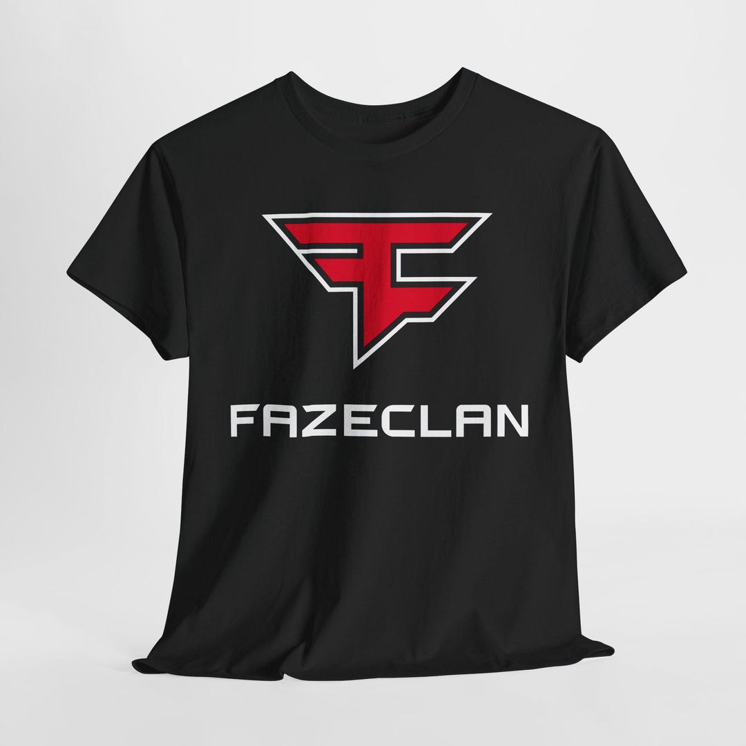 Faze Clan Limited Edition Logo T-shirt , Unisex Heavy Cotton Tee - Etsy