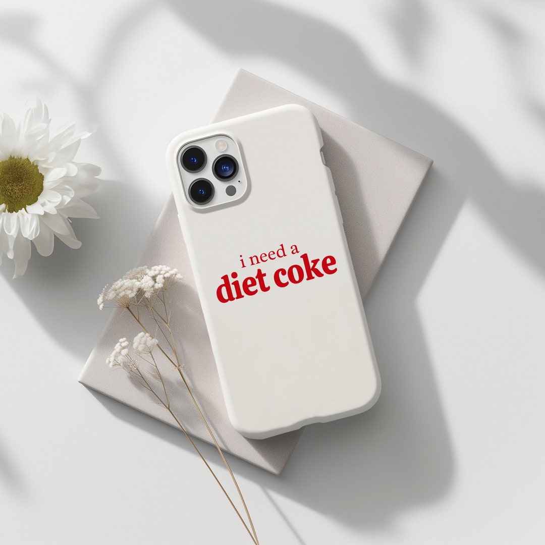 Diet Coke Phone Case, Diet Coke iPhone Case, Cola Case Funny Soda Lover ...