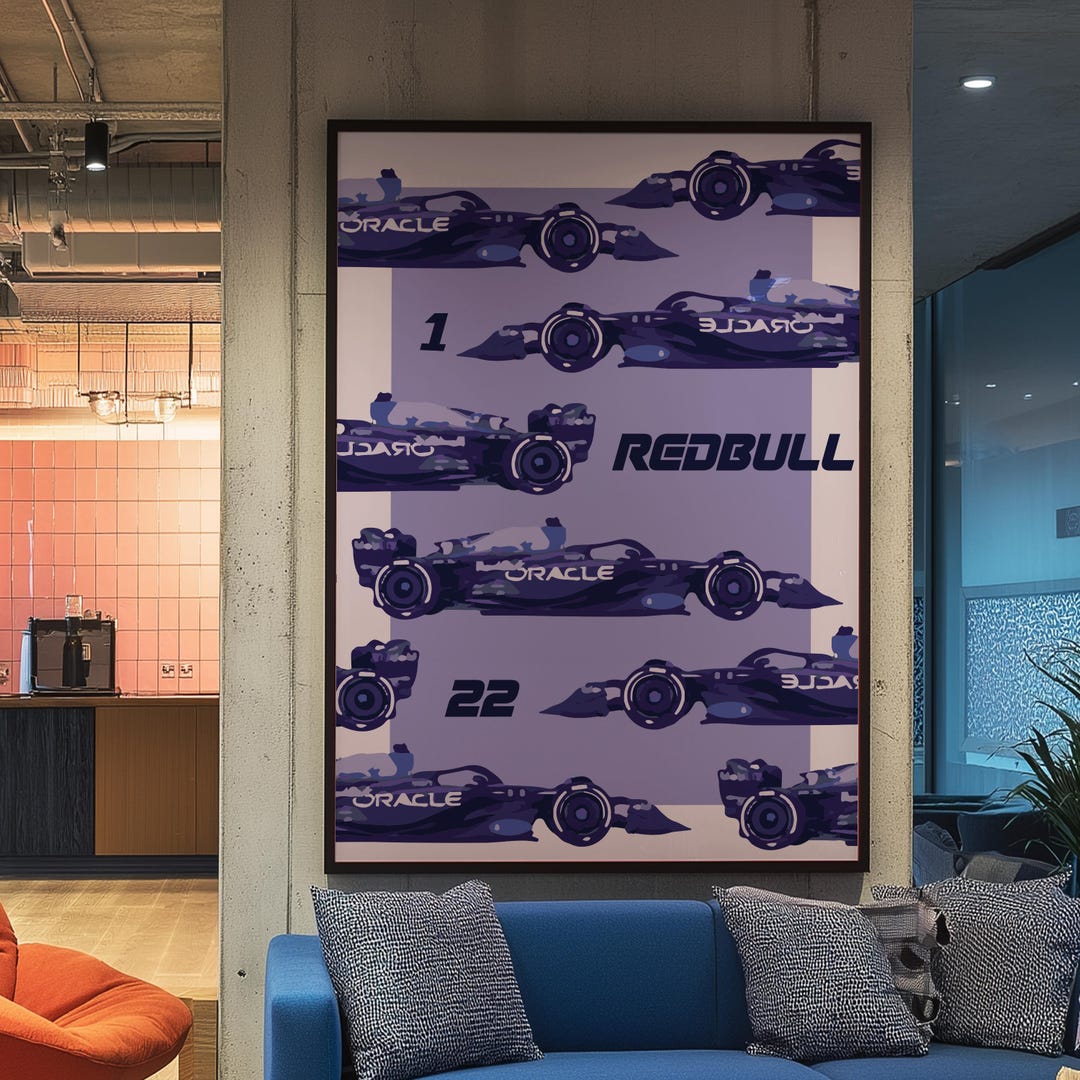 Redbull F1 Car | Formula One Prints - Etsy