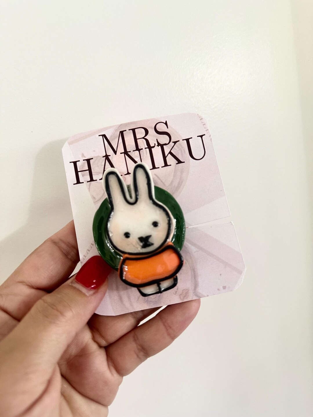 Miffy Phone Grip Pop Socket Polymer and Resin - Etsy