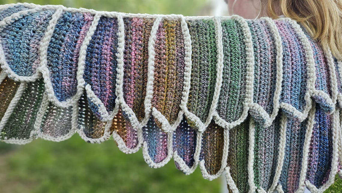Rainbow Feather Wing Shawl, Angel Wings Oversized Wrap, Wingspan Wrap ...